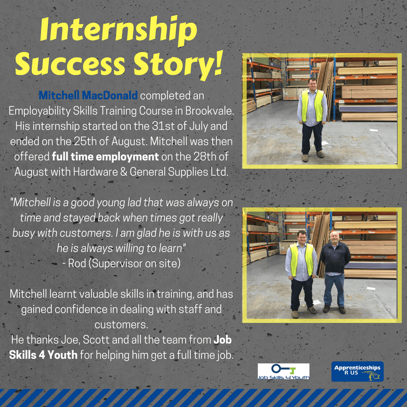 Internship Success Story
